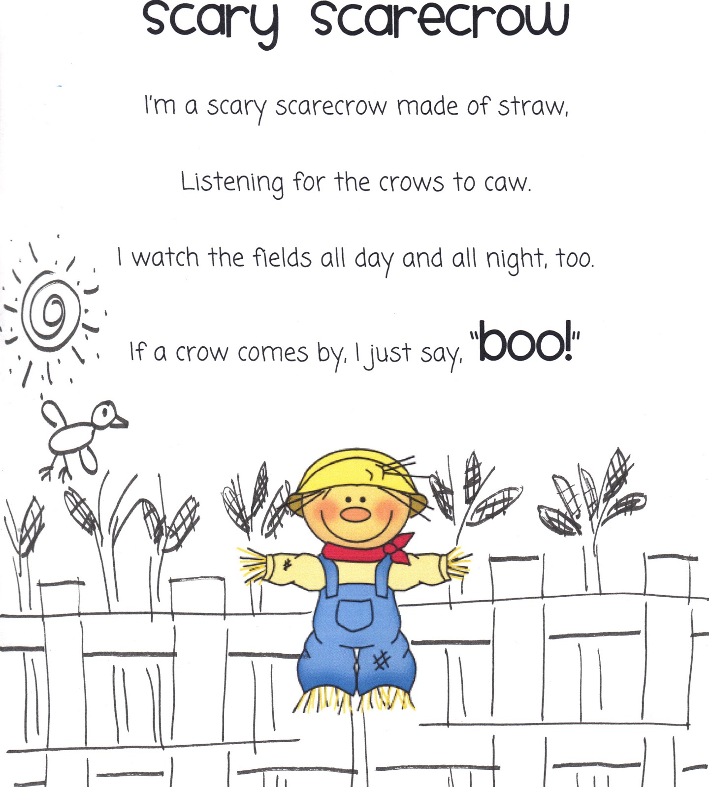 The Very Busy Kindergarten Scary Scarecrows the-very-busy-kindergarten-scary-scarecrows