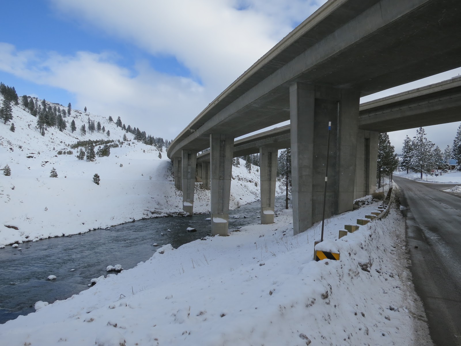 Bridge of the Week: Nevada County, California Bridges: Interstate 80 ...