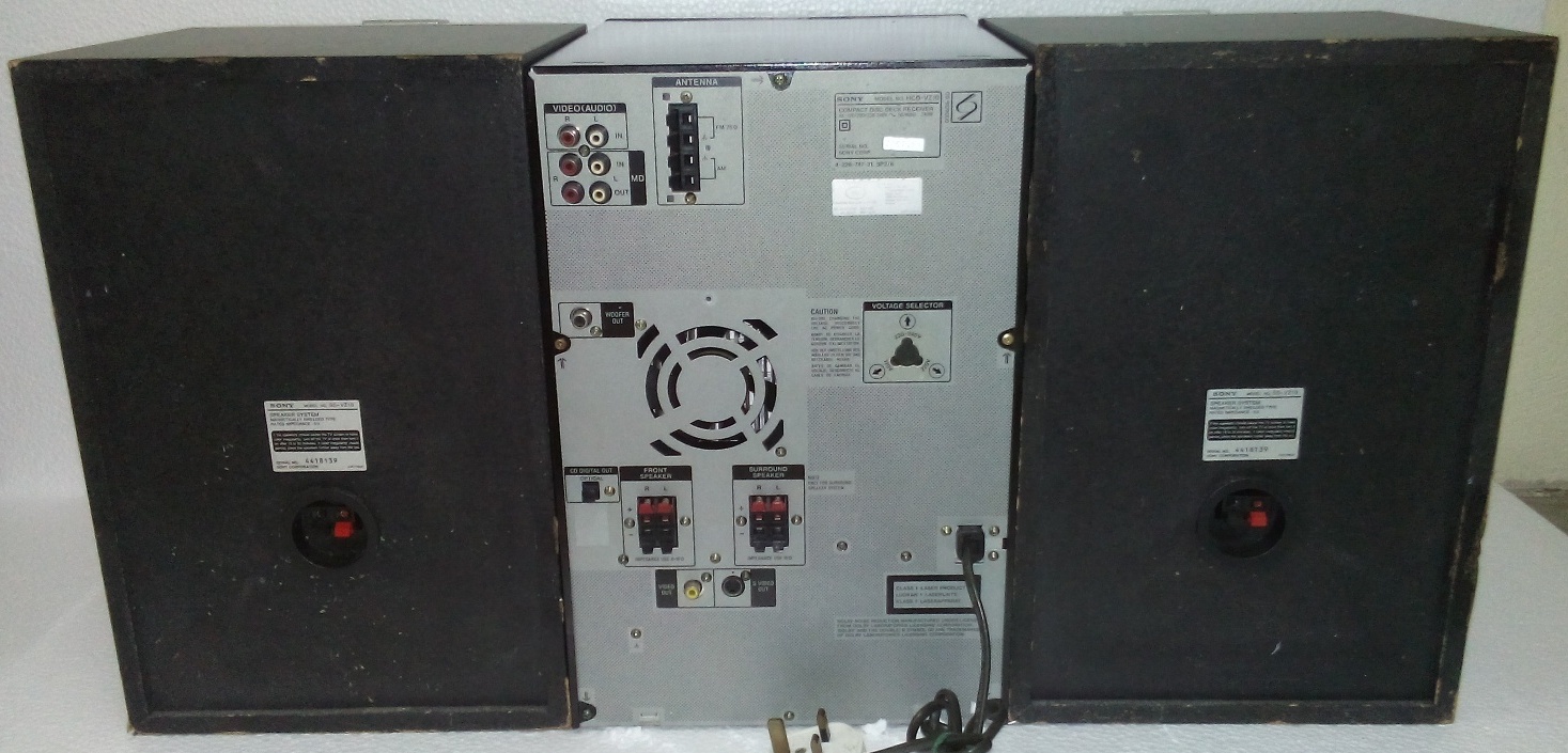 BARANG BARANG ELEKTRIK TERPAKAI DAN RARE: Hifi SONY Model MHC-VZ10
