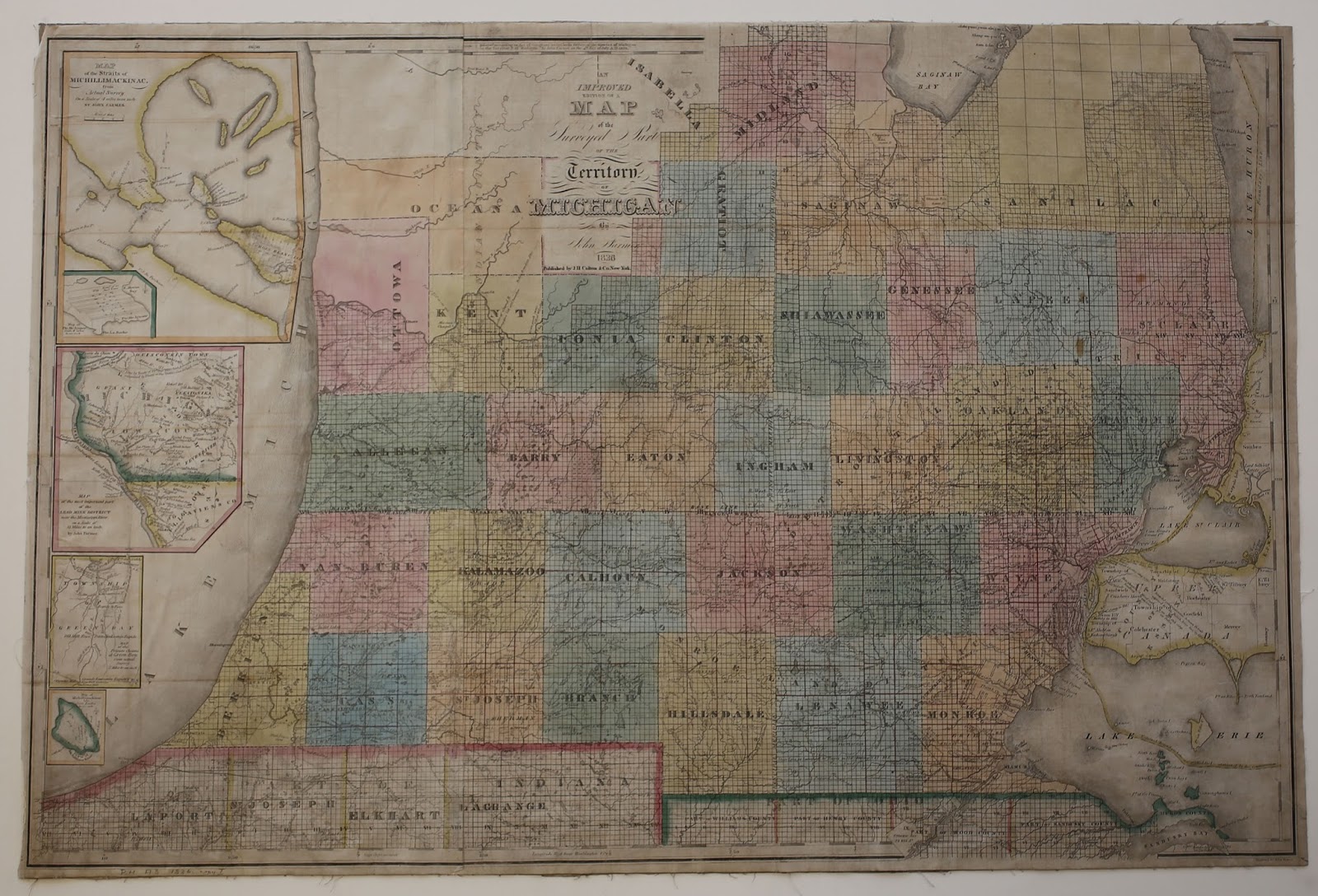 Clarke Historical Library News and Notes: Happy 180th Birthday, Michigan!