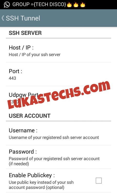 How To Create Ssh Account For All Vpn