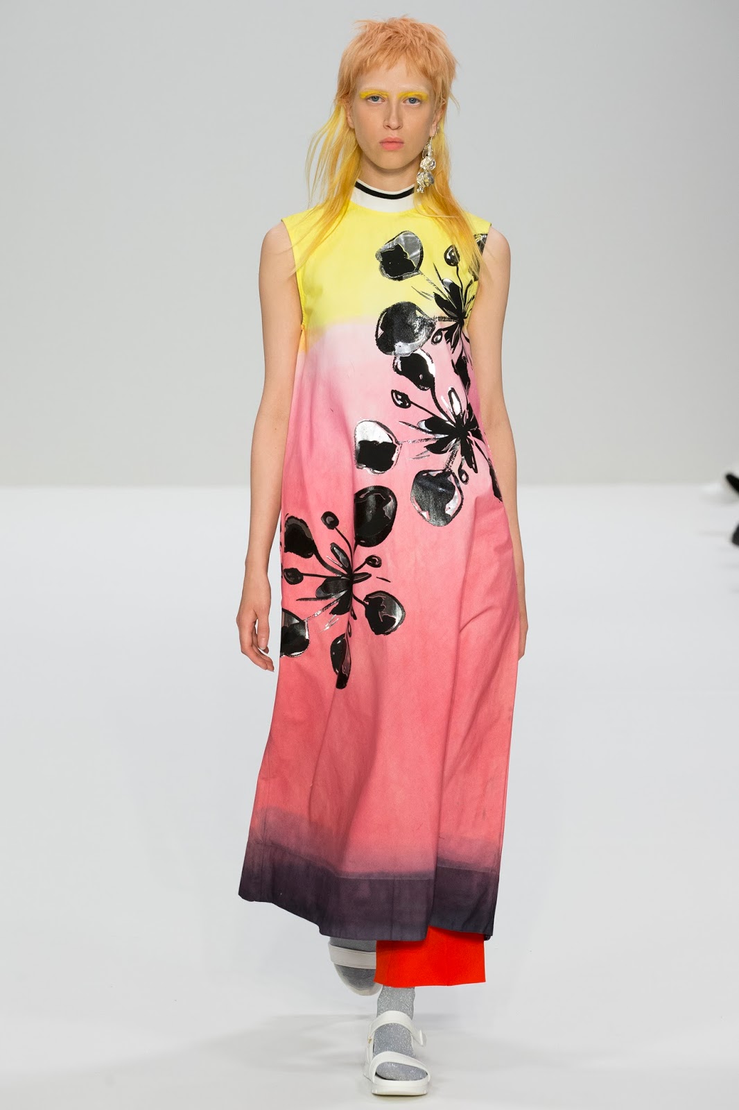 frumpy to funky: Amesh Debut Collection at London Fashion Week SS18