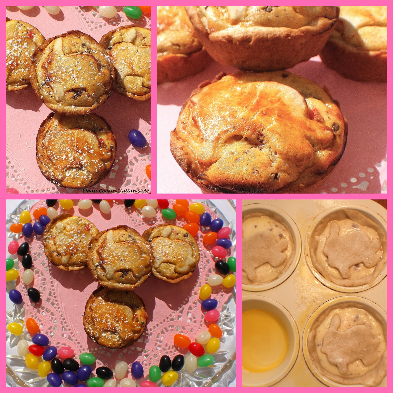 Easter Mini Cassata Cheesecakes | What's Cookin' Italian Style Cuisine