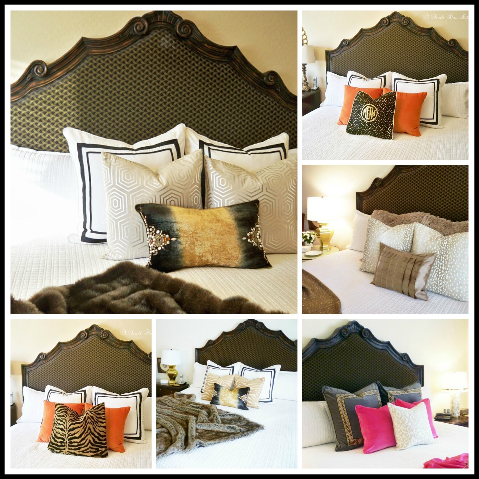 How To Make Your Bed The Focal Point In The Master - A Stroll Thru Life