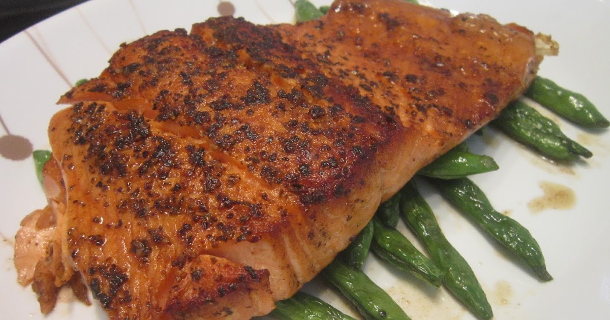 HERBS CRUSTED PINK SALMON