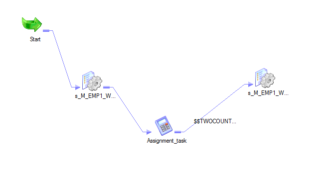 Basic Informatica Tutorial: Workflow variables