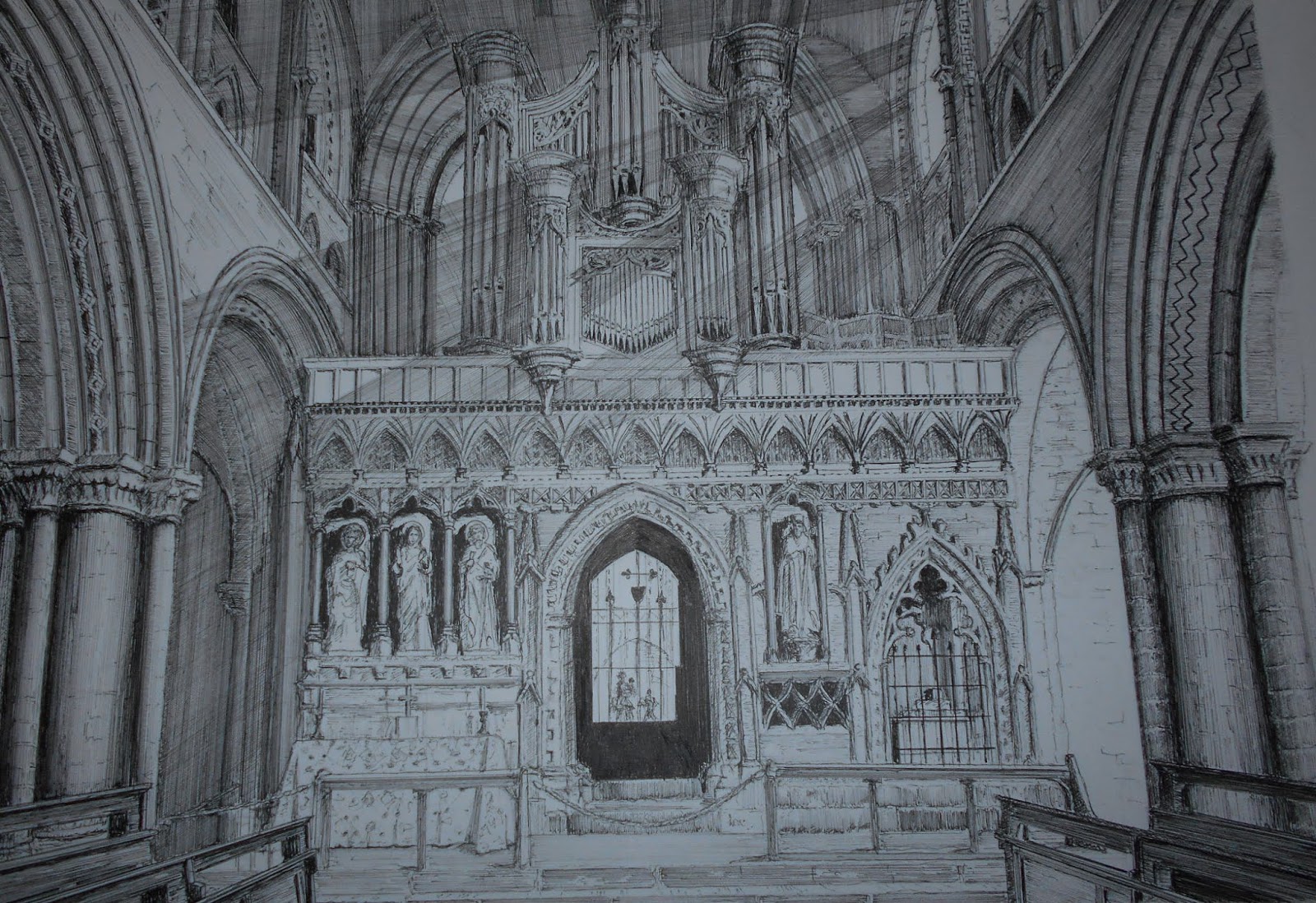 John Simlett Pen & Ink Gallery