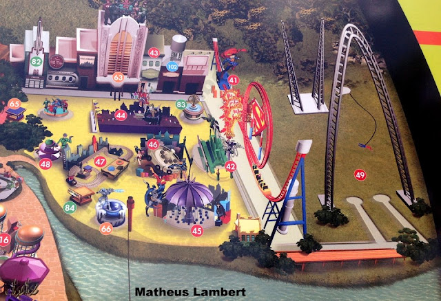 Mapa do Hopi Hari é atualizado com a nova área da Liga da Justiça e ...