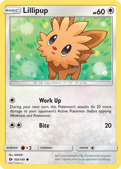 Lillipup -- Sun and Moon Pokemon Card Review | PrimetimePokemon's Blog