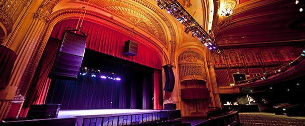 San Francisco Theatres: The Warfield Theatre: interior