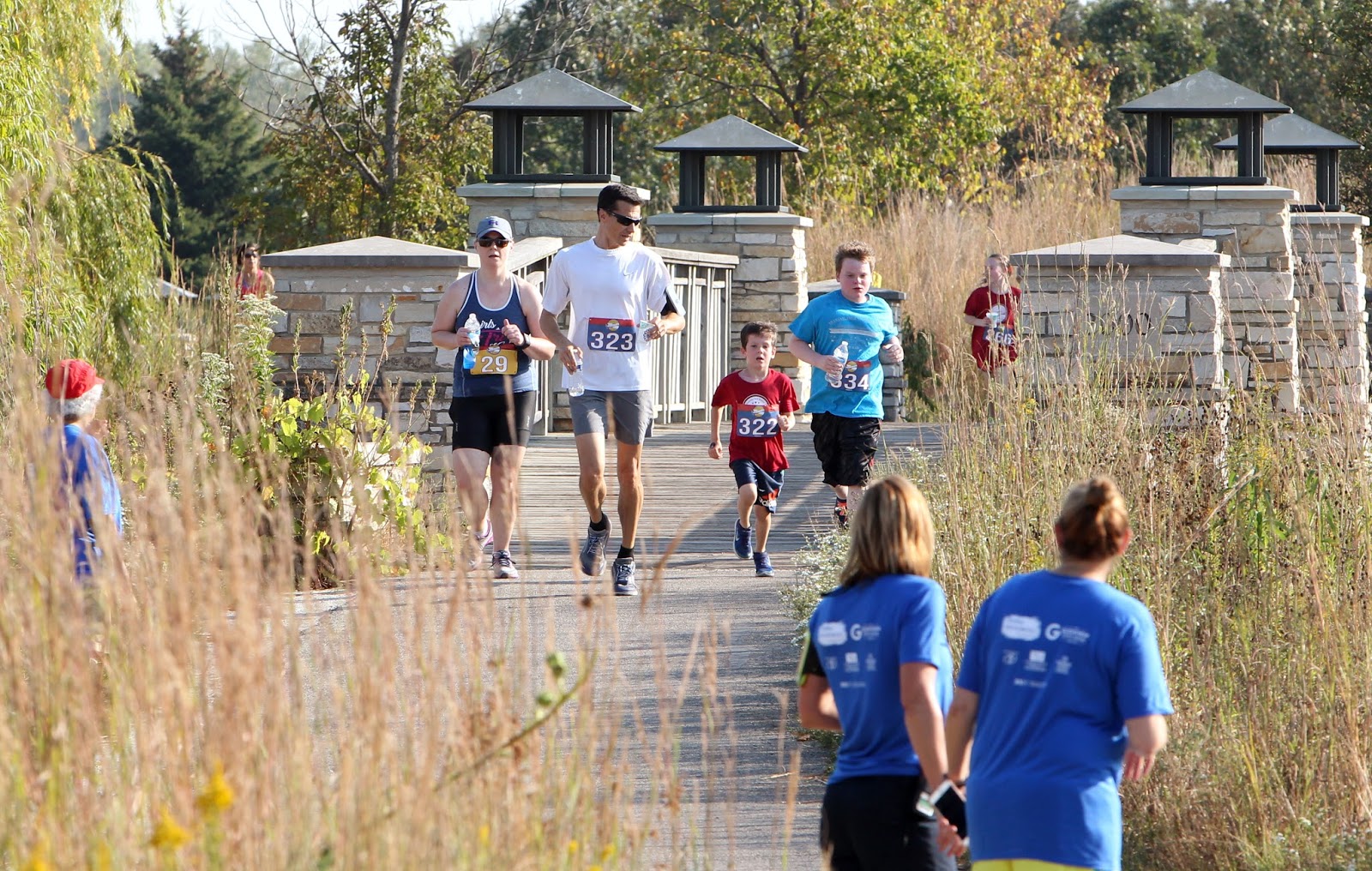 Mark Kodiak Ukena: Glenview Park District's Flying Feet Fun Run