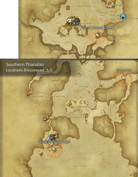 Final Fantasy 14 Fishing Spot Maps & Locations - Video Games ...