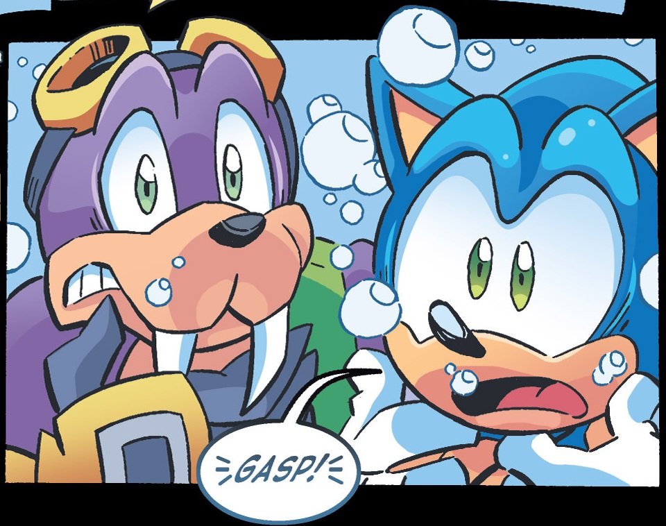 Hedgehogs Can't Swim: Sonic the Hedgehog: Issue 262