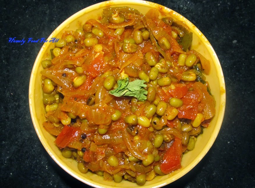 Homely Food For All: GREEN GRAM GRAVY