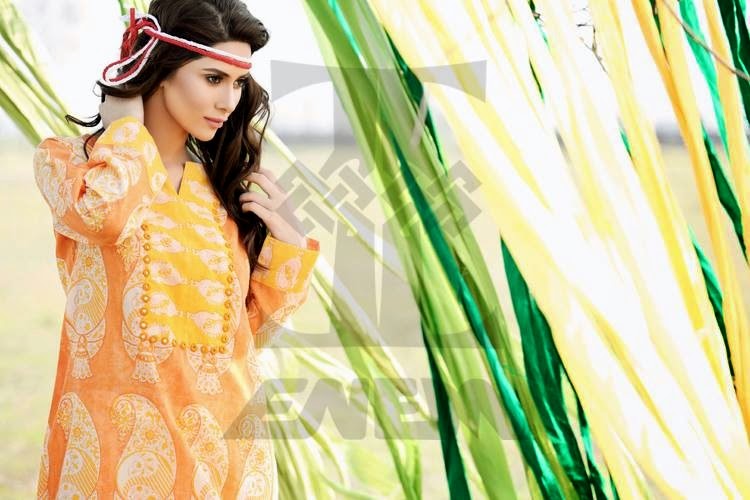 Zahra Saeed Spring-Summer 2014 Collection | IVY by Zahra Saeed Lawn ...