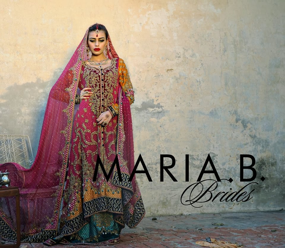 Maria.B Latest Brides Collection 2014