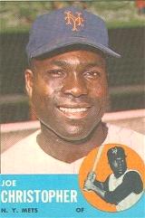 Studious Metsimus: One Season Wonders: Joe Christopher