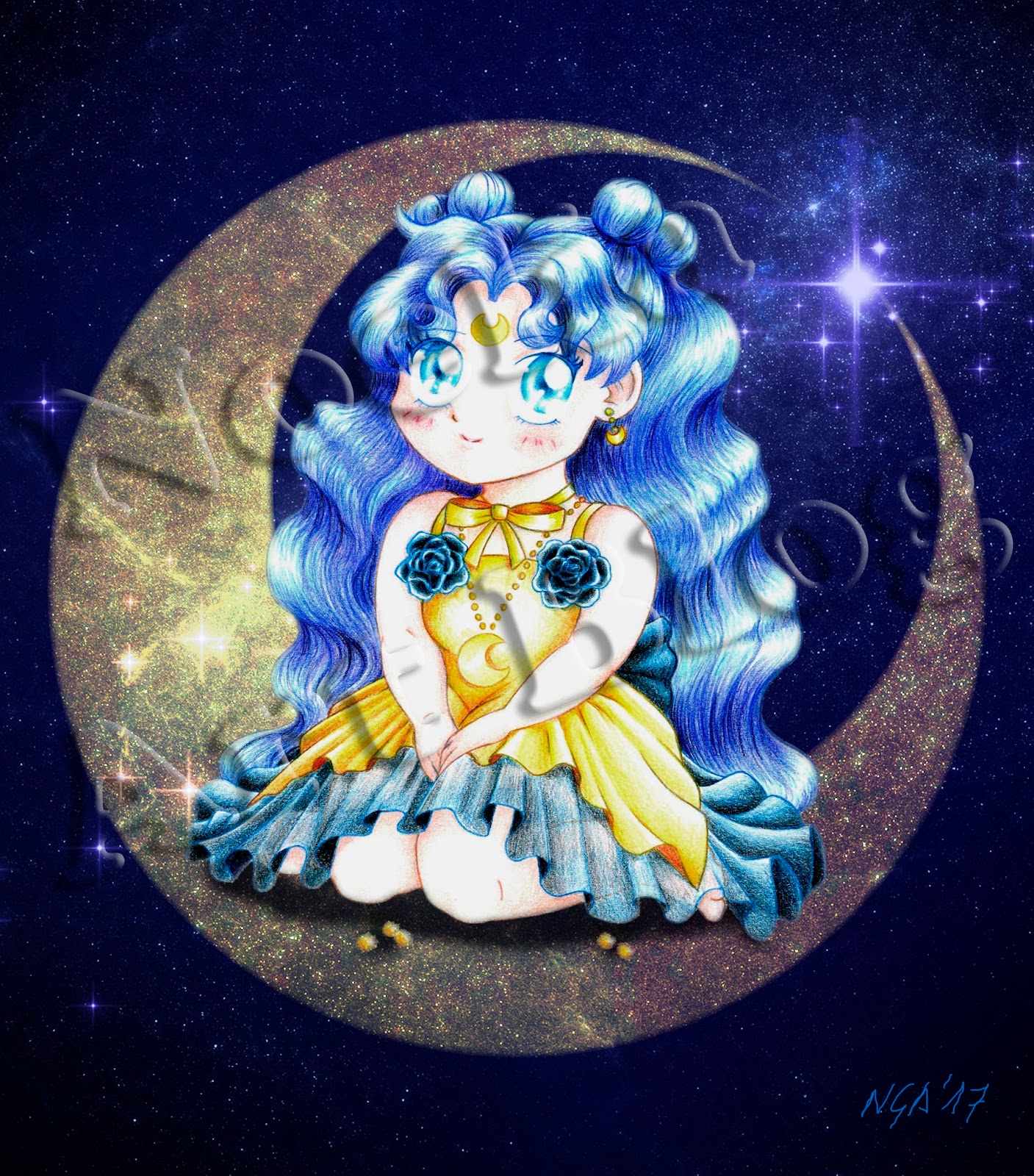 Noelia Art Blog: LUNA HUMANA