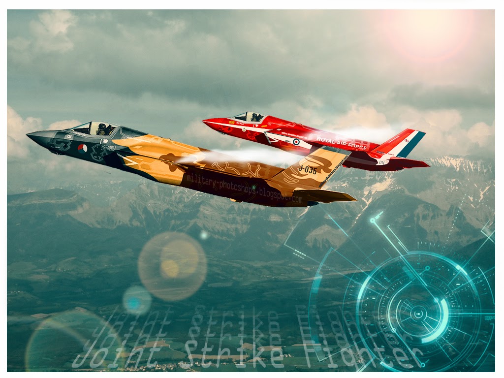 Military Photos and Photoshops: F-35 Joint Strike Fighter wearing ...
