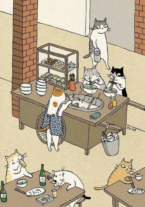 PERROS Y GATOS FAMOSOS: HUMOR FELINO. CHISTES DE GATOS. CHATS OF CATS ...