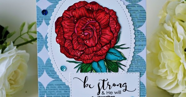 Gloria's craft room: Be strong