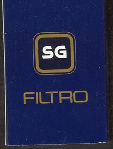 Marcas de Tabaco - Colecionismo: Fósforos: SG Filtro