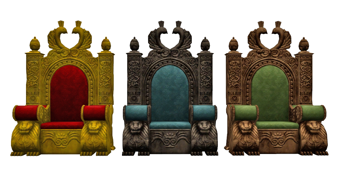 TSM to TS4: Medieval Throne | History Lover's Sims Blog