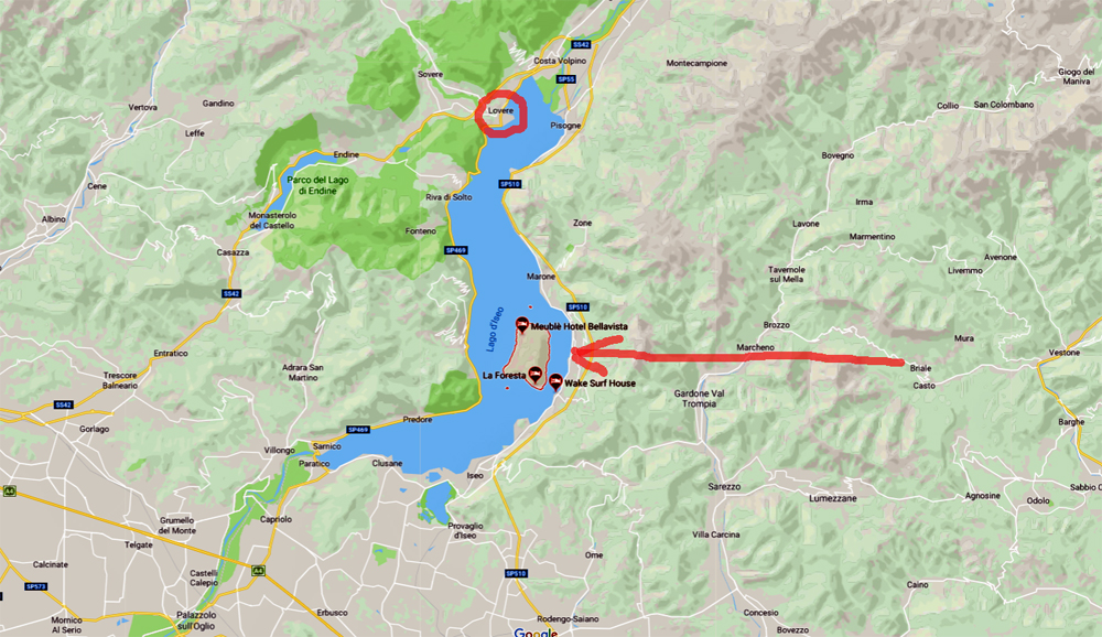 H@P matkalla jonnekin: 168. Monte Isola - helmi Lago d'Iseossa