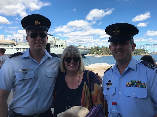 Welcome Home HMAS Newcastle - Aussie Hero Quilts (and Laundry Bags)