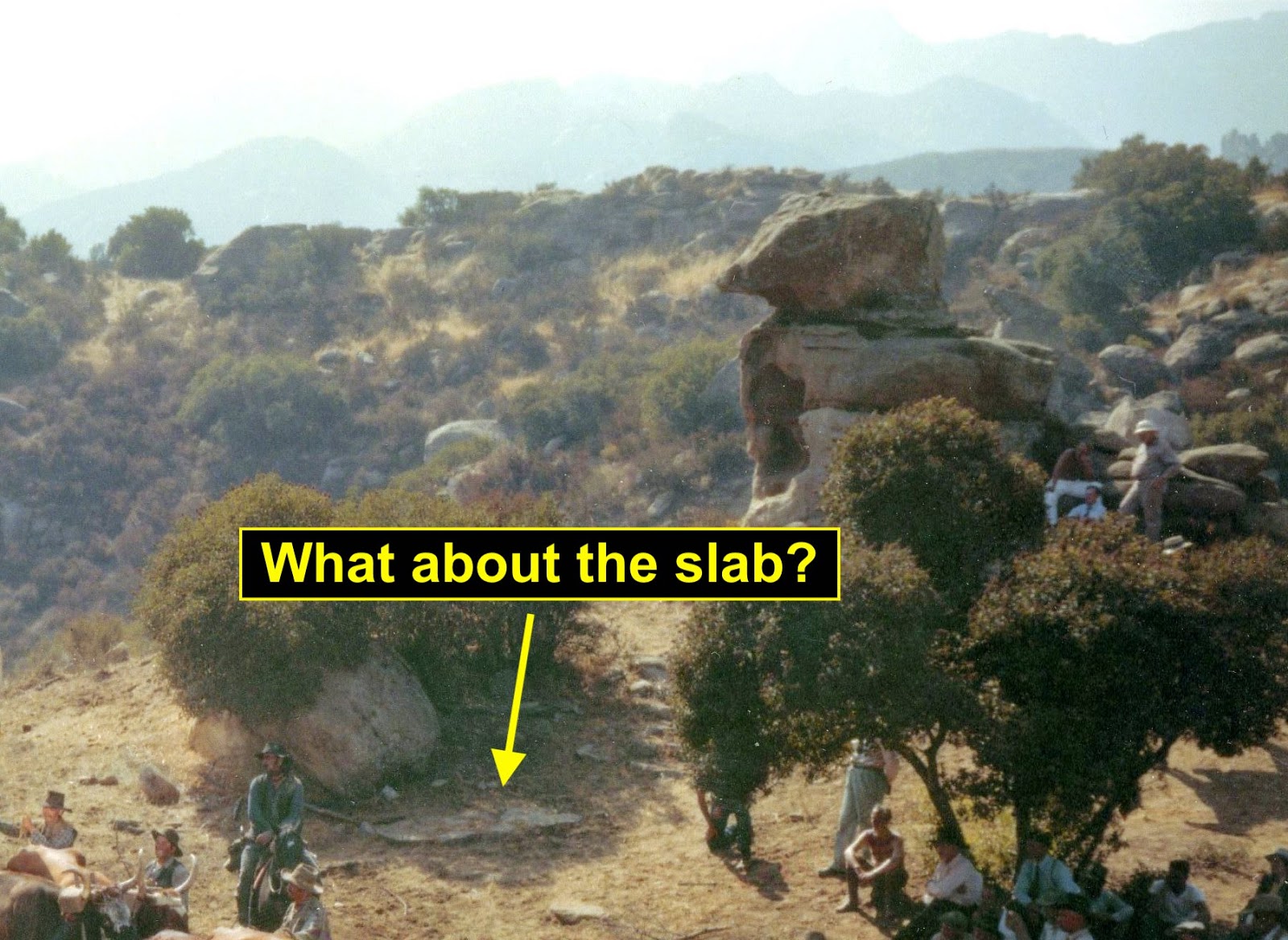 Iverson Movie Ranch: Ancient movie steps near Lone Ranger Rock may be ...