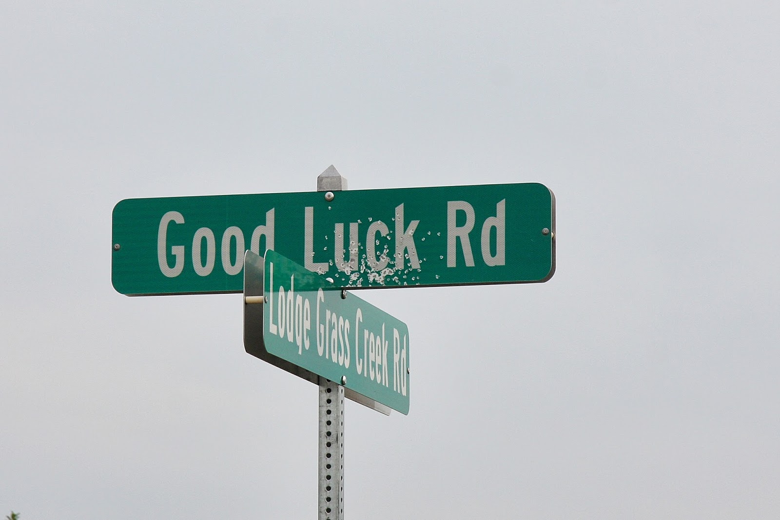 Fly Paper: Good Luck Road: Shortcut to the Bighorn River?