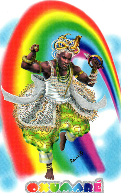 FORÇA DA NATUREZA: ******* ANGORO ( OXUMARÉ ) *******