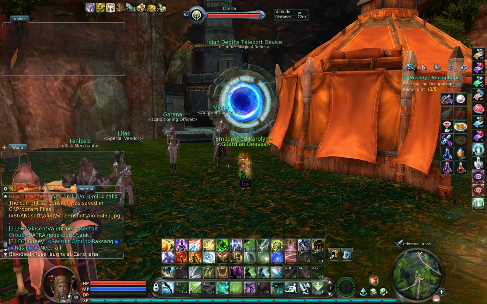 Karolyne Of Aion: Idian Depths: How to Get There from Katalam