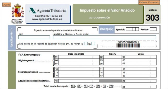 Mundo Laboral por Manuel Calle: ¿Qué es el modelo 303 y para qué sirve ...