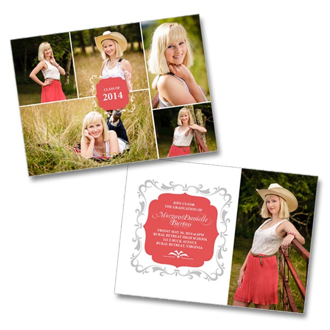 Lovely Graduation Announcements - Charlotte, NC Senior Photography