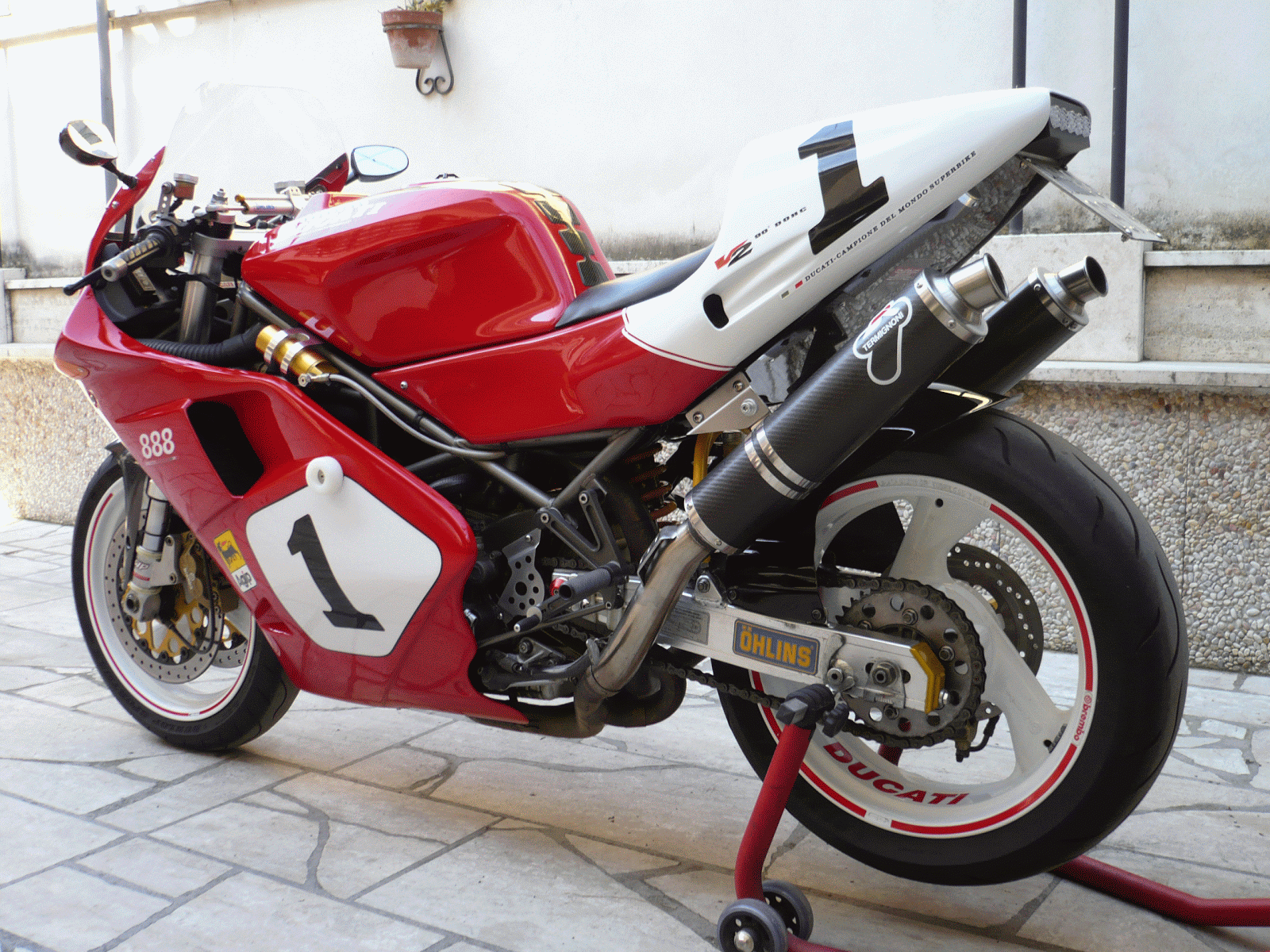 MOTO SUPERBIKE: Ducati 888 Gallese