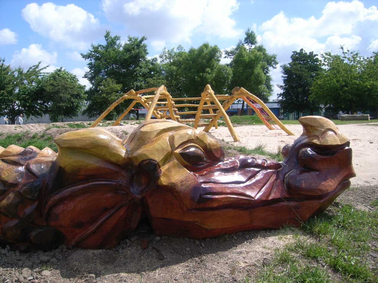 Apostrophe Stu's Blog: Chainsaw artist and Sculptor Robot Cossey