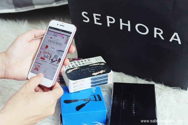 The Sephora - Beauty Shopping App in now available! | Sabrina Tajudin ...