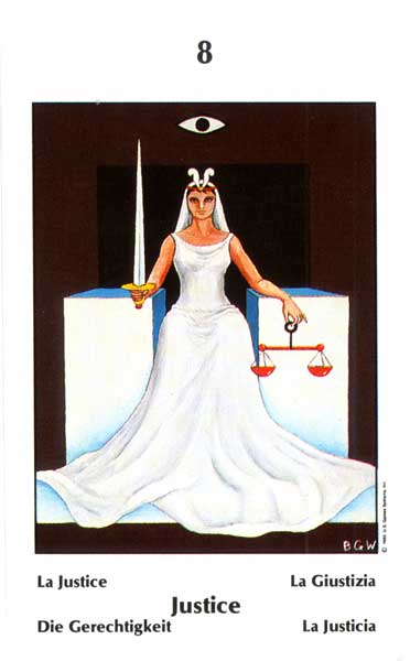 TAROTCABALA: A Justiça / Arcano 8