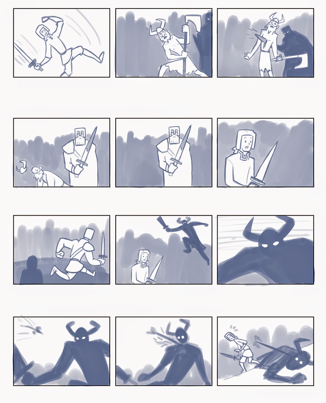 BYU 2015 Winter: Sequential Narrative Illustration