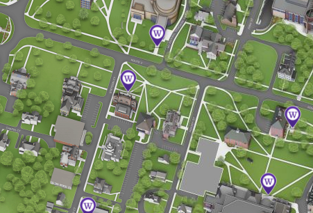 Roger Williams University Campus Map - Map