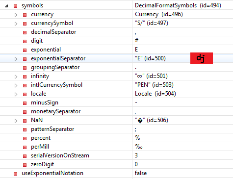 Dato Java: java.lang.numberformatexception: For input string: