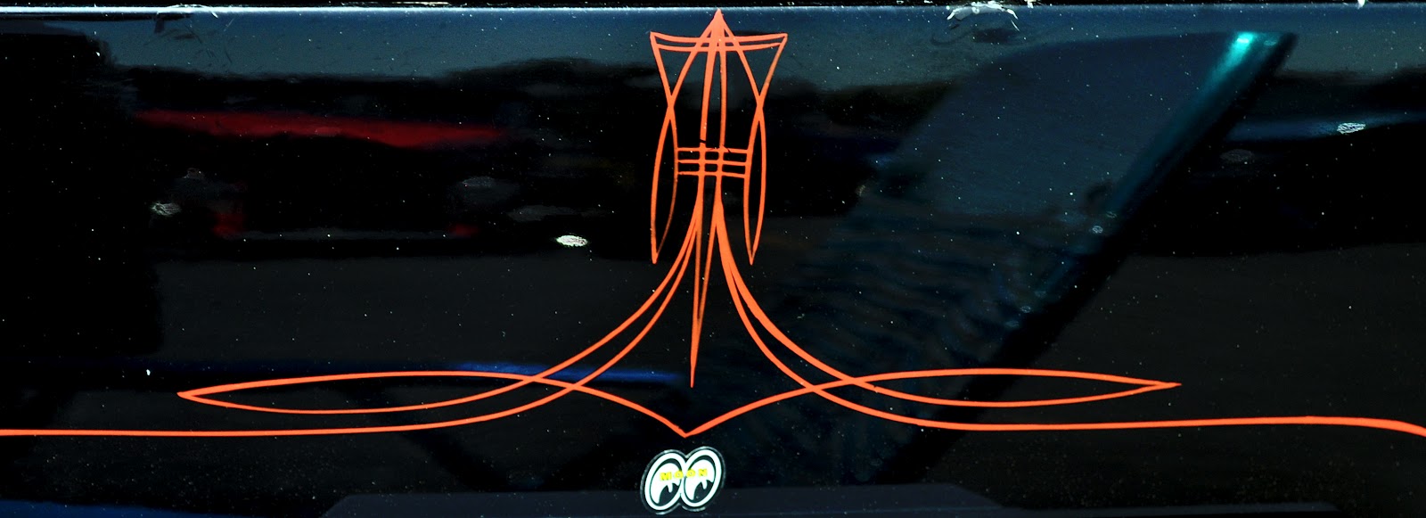 Just A Car Guy: cool pinstriping from the LA Roadster Show
