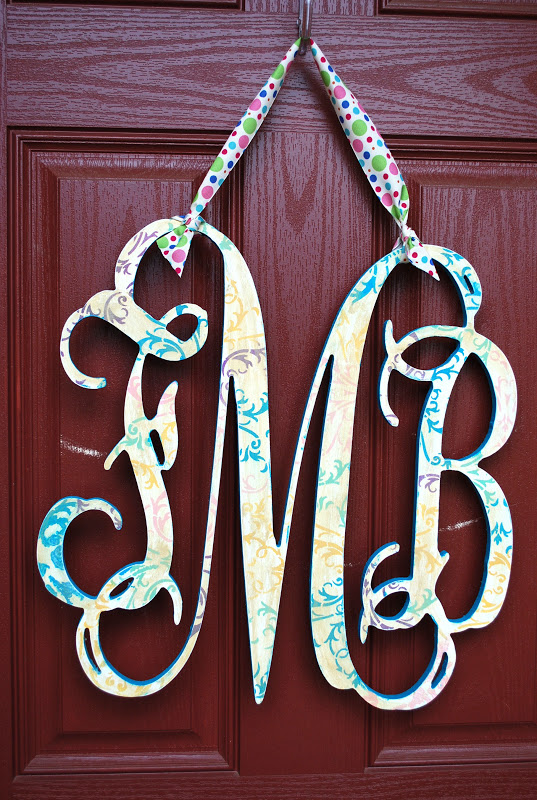 Fussy Monkey Business: Patina Monogram Tutorial-Sisterbug Monograms Product