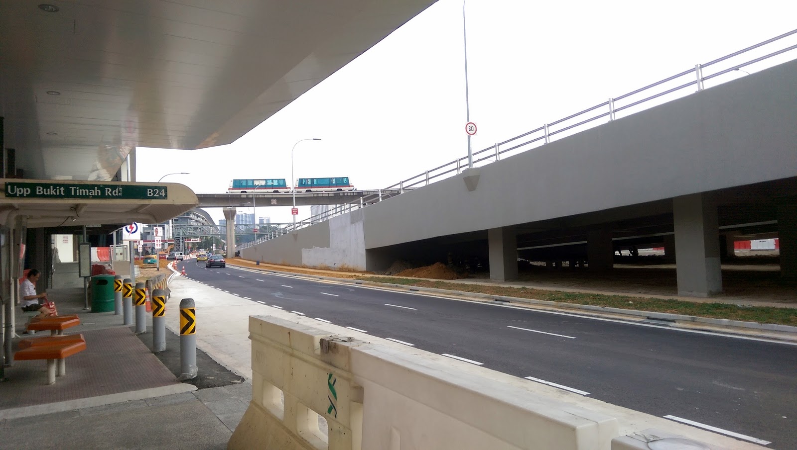Downtown Line Construction: Bukit Panjang Station