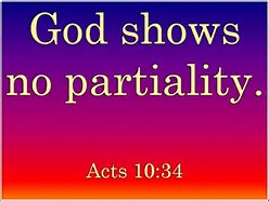 MANUFACTURER'S HANDBOOK: The Sin of Partiality -- IS THE ACT OF SHOWING ...