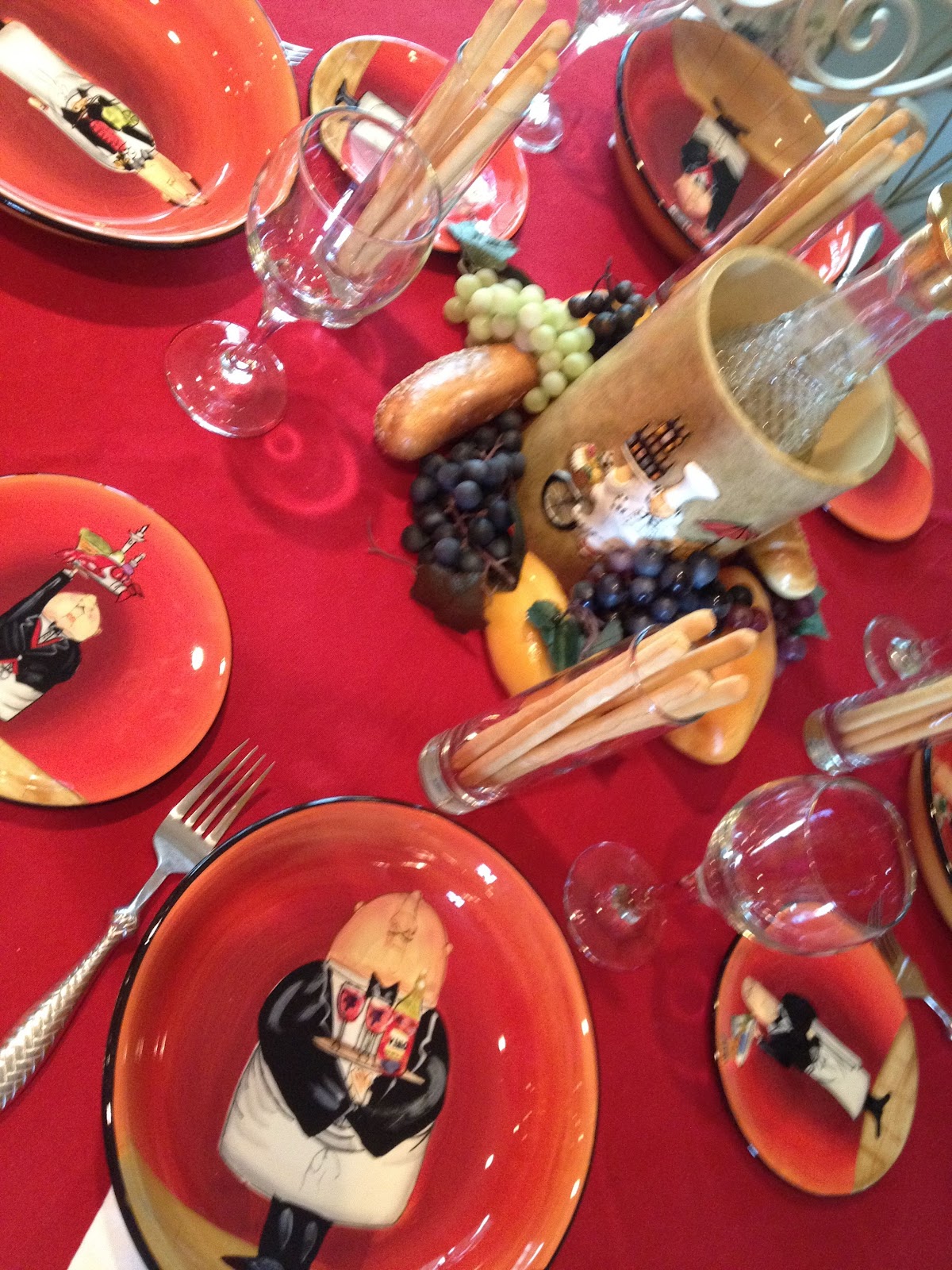 Evolution of a Party...: Fun Italian Night Dinner