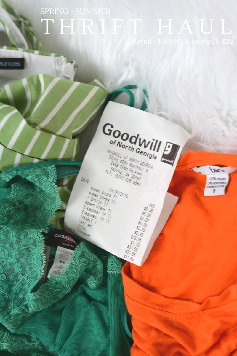 Spring Transition Thrift Haul | Thriftanista in the City