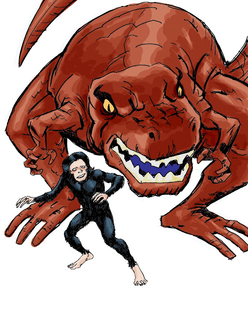 George O'Connor's Online Sketchbook: Monday Moon Boy! With bonus extra ...