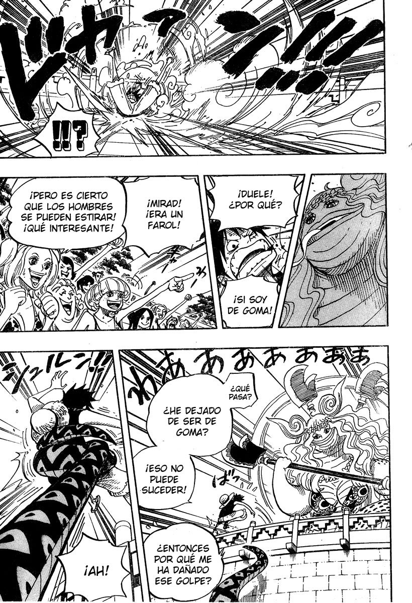 One Piece Manga Capitulo 519. Actitud de rey ~ ParaisoGrandLine
